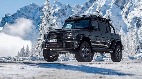 Brabus XLP 800 Adventure looks like a beast on fours unlike any G-Wagon ...