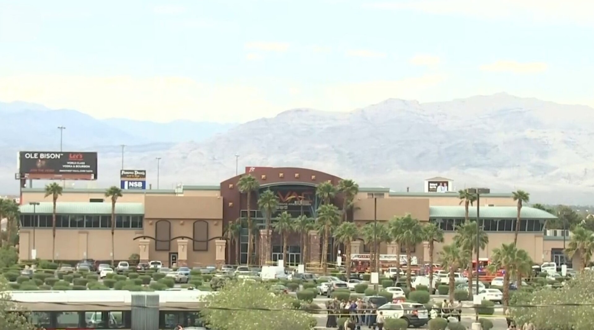 Gunman shot dead by police in Las Vegas Gym