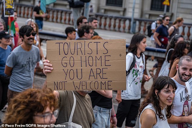 "Be careful what you wish for!" Brits tell Spanish anti-tourism protesters