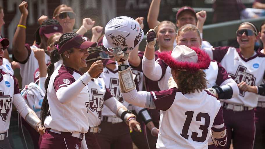 Texas A&M Softball Dominates Saint Francis in NCAA Tournament