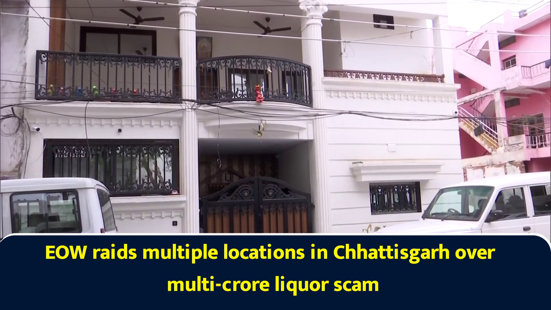 EOW raids multiple locations in Chhattisgarh over multi-crore liquor scam