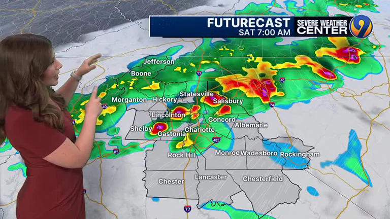 FORECAST: Sunshine returns as storms move out of the area