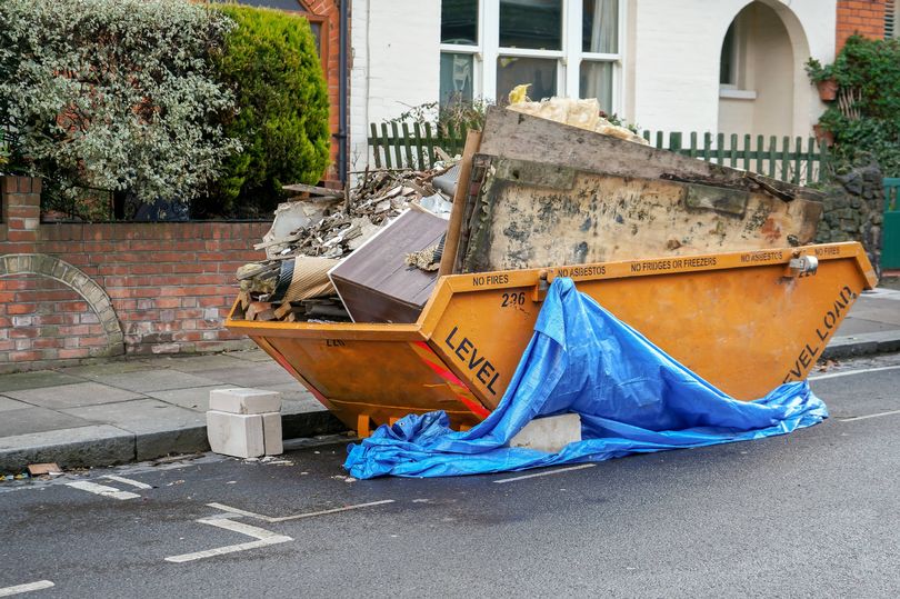 Warning to anyone with a skip on their driveway as you could face huge ...
