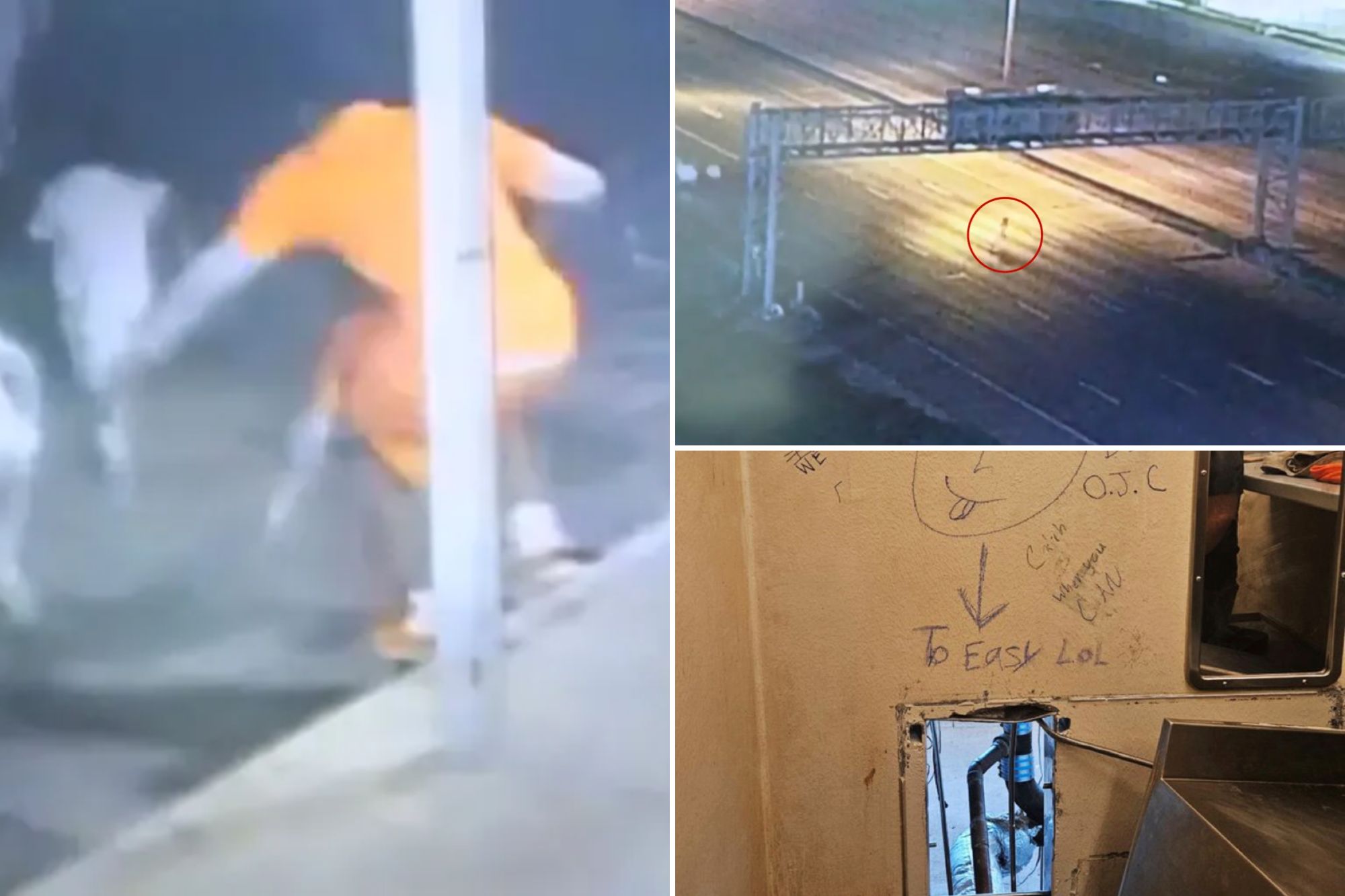 Wild video shows 10 violent inmates flee from New Orleans jail after ...