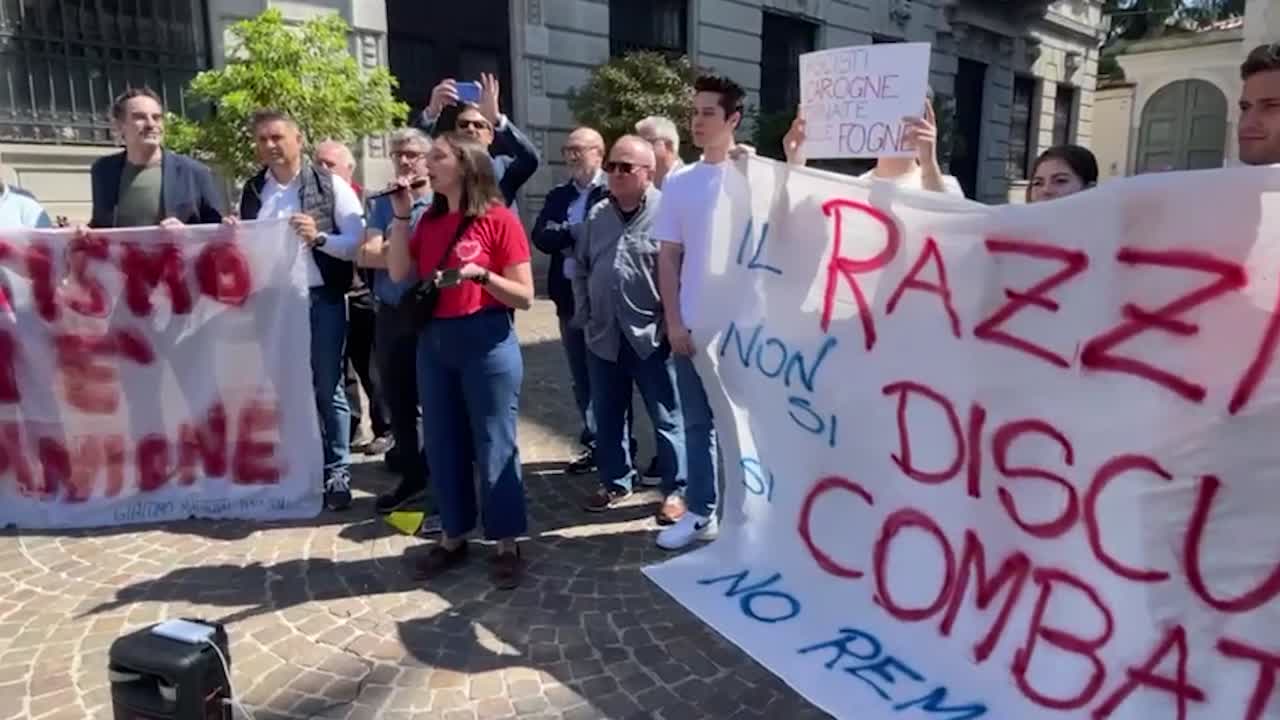 Remigration Summit, Gallarate: la manifestazione contro l'evento
