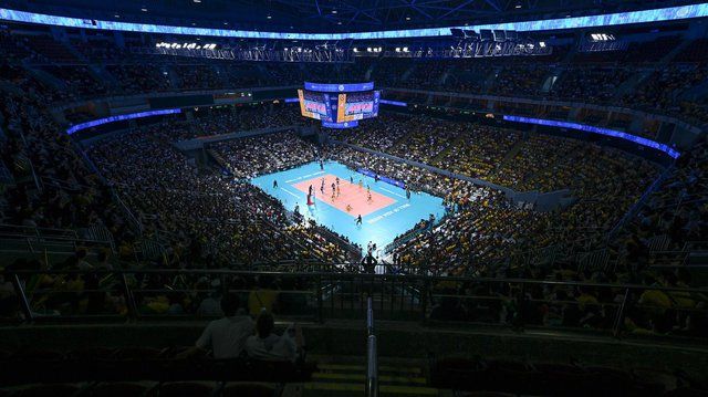 UAAP: Game 3 of NU-FEU Finals clash sees record crowd for men's volleyball
