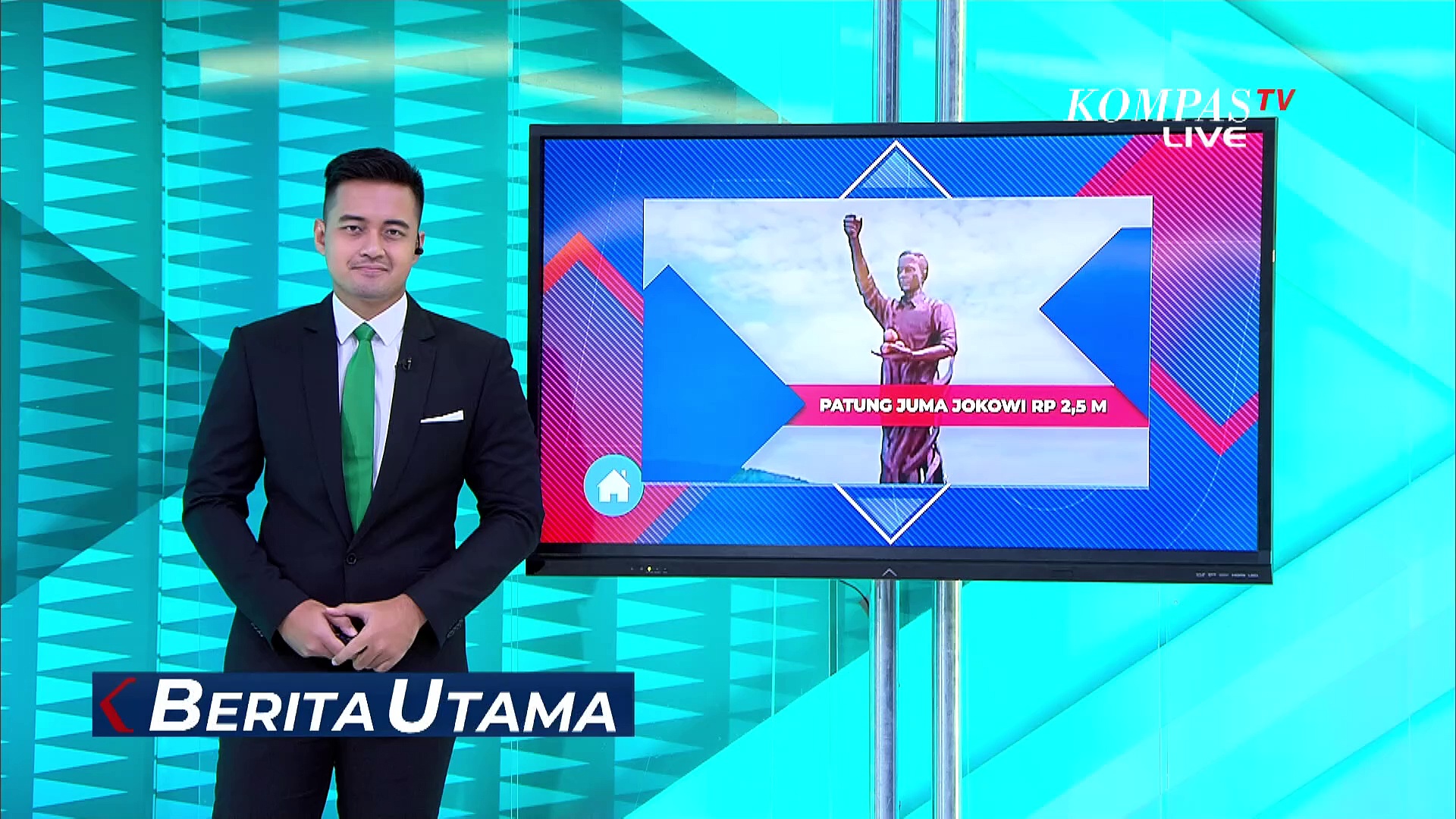 Penampakan Patung Juma Jokowi di Karo Rampung, Jadi Ikon Argowisata Baru