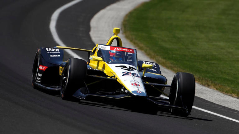 2025 Indianapolis 500: Colton Herta walks away after massive crash in ...