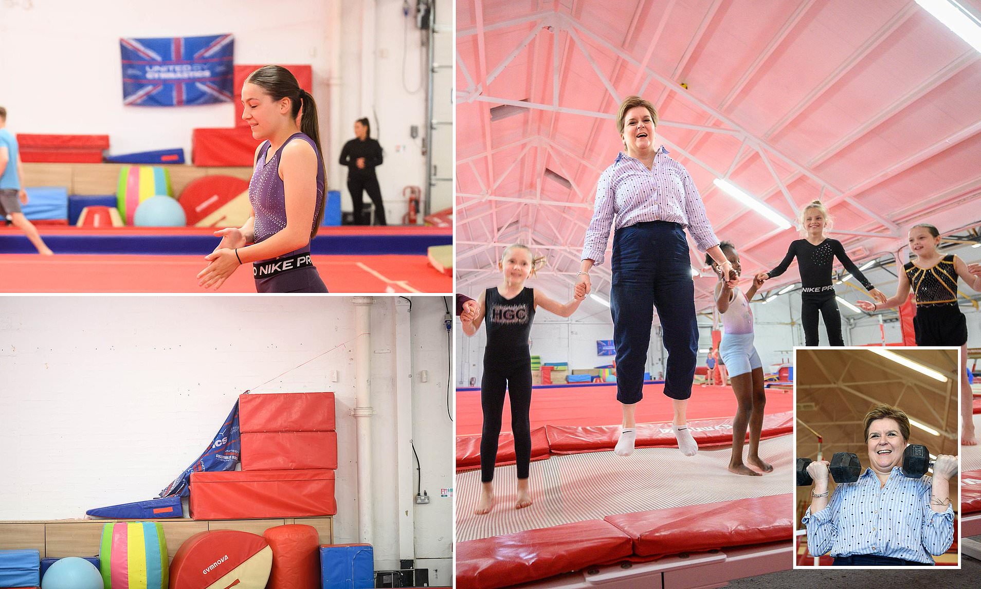 Union flag mysteriously disappears during Nicola Sturgeon campaign visit