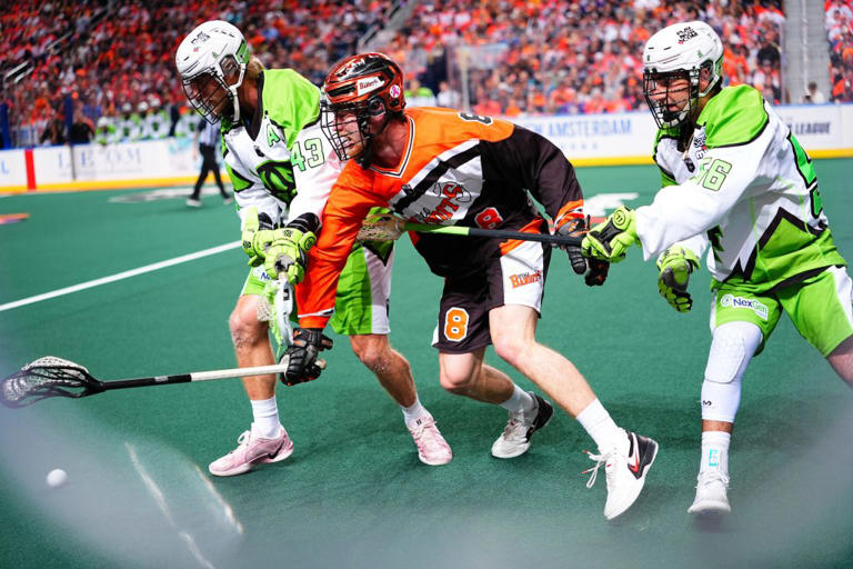 Saskatchewan Rush lose Game 1 to Buffalo Bandits in NLL finals nailbiter