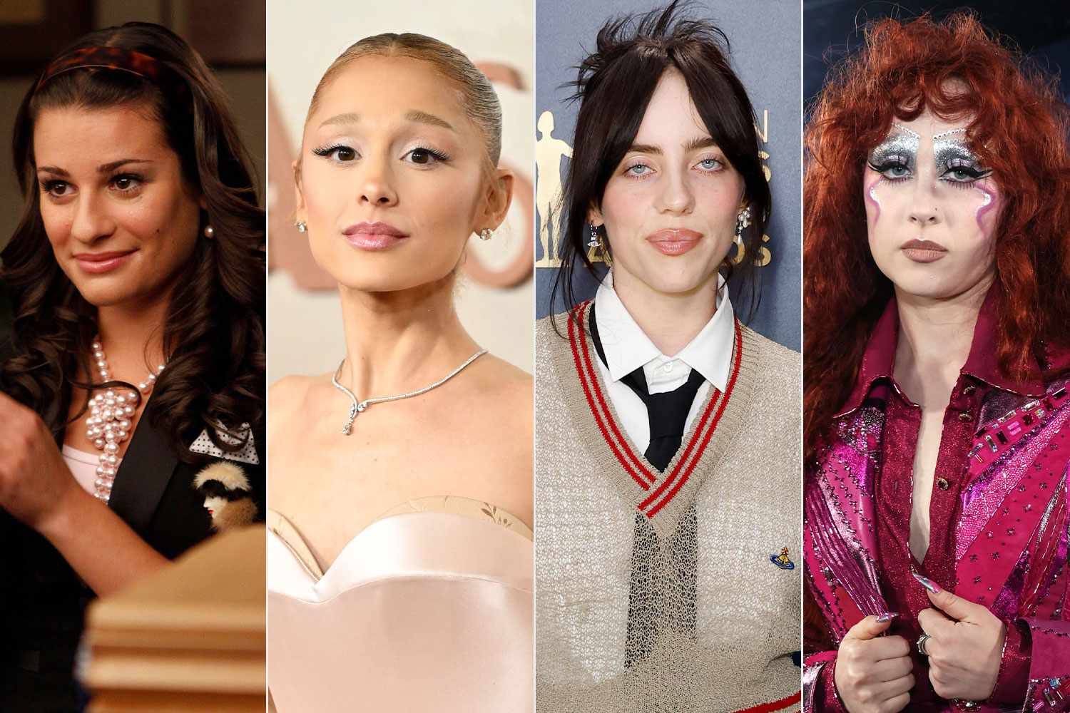 Lea Michele Channels “Glee” Character for Medley of Songs from Ariana ...