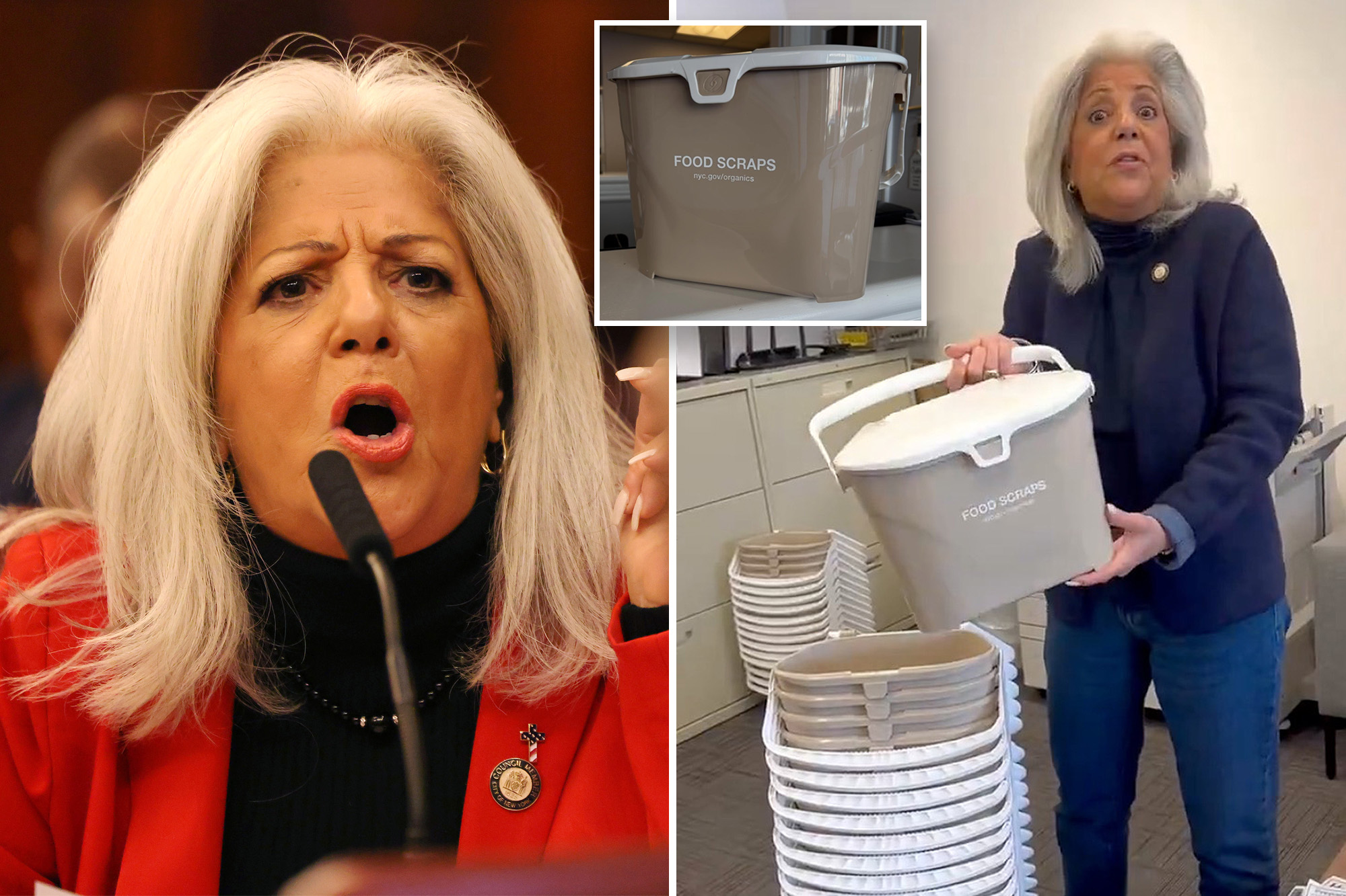 NYC pol trashes city for pushing ‘disgusting’ compost pails: ‘Use them ...