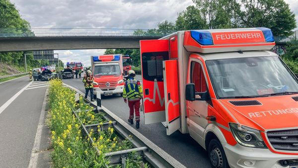 Unfall auf der A43 in Bochum: Kind wird leicht verletzt