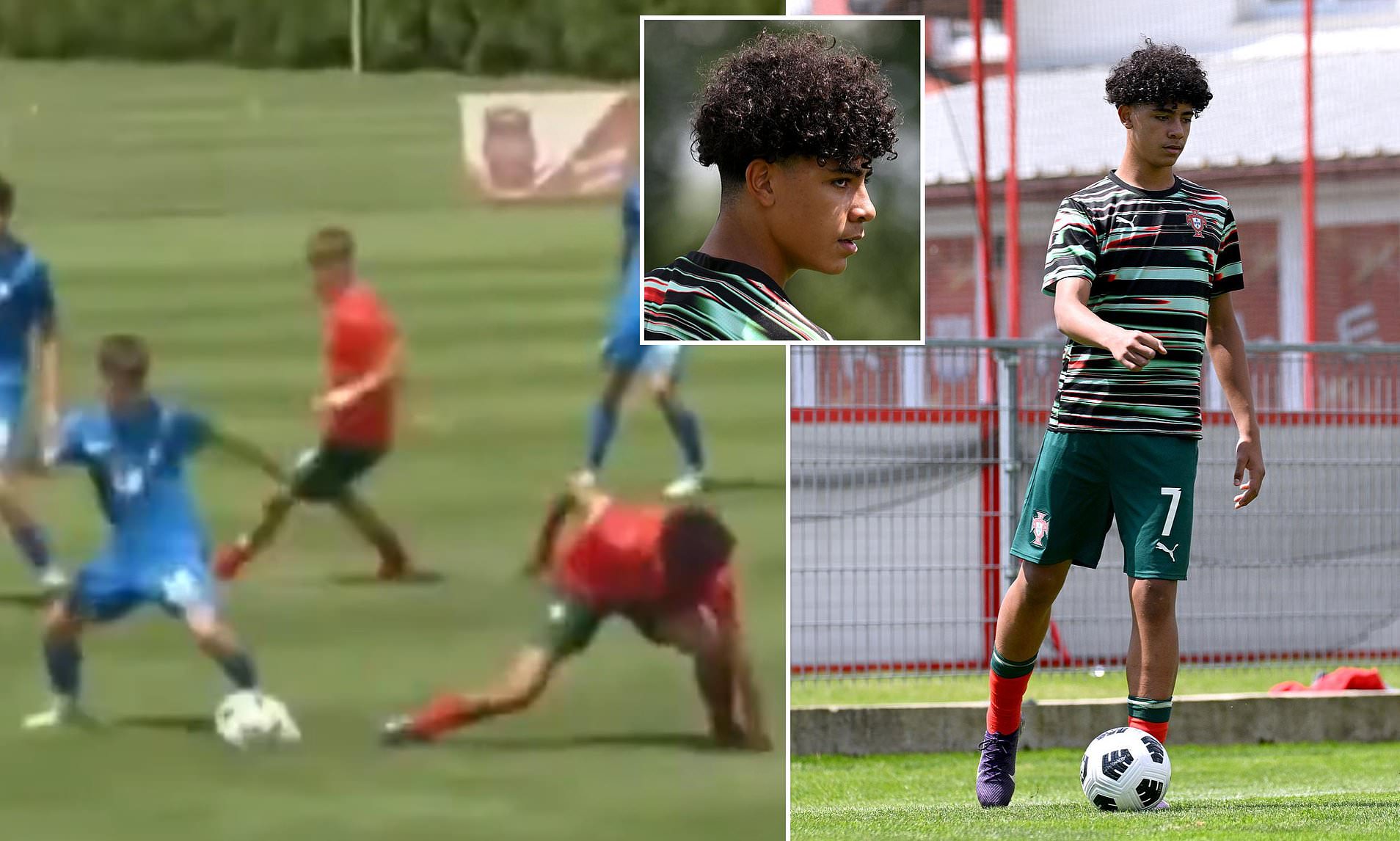 Fans on social media offer their verdicts on Cristiano Ronaldo Jr's ...