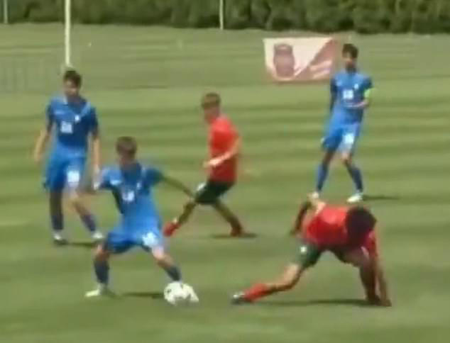 Fans on social media offer their verdicts on Cristiano Ronaldo Jr's ...