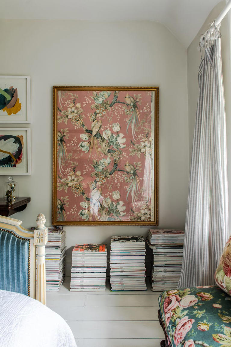 Step inside an upholsterer's joyfully decorated cottage in Somerset
