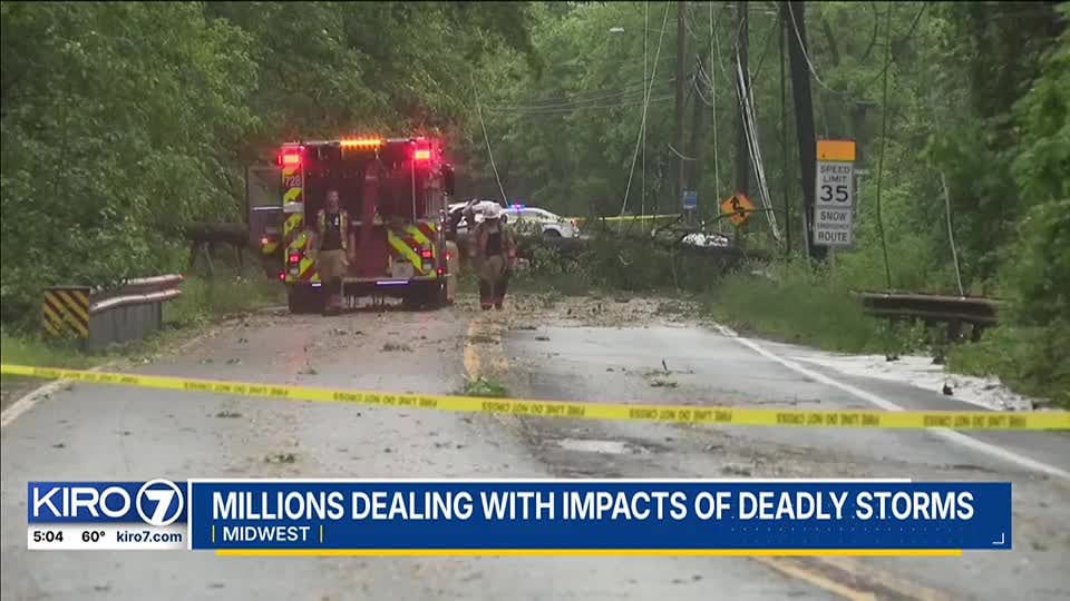 VIDEO: Millions dealing with impact of deadly Midwest storms
