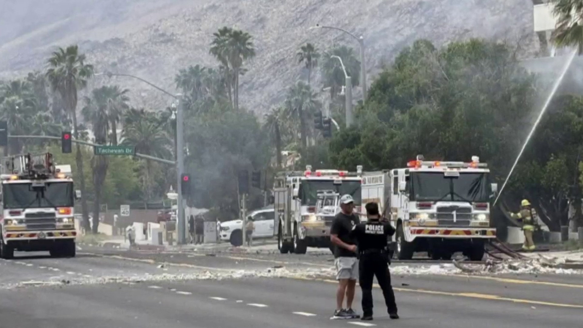 FBI: Palm Springs car explosion was 'an intentional act of terrorism'