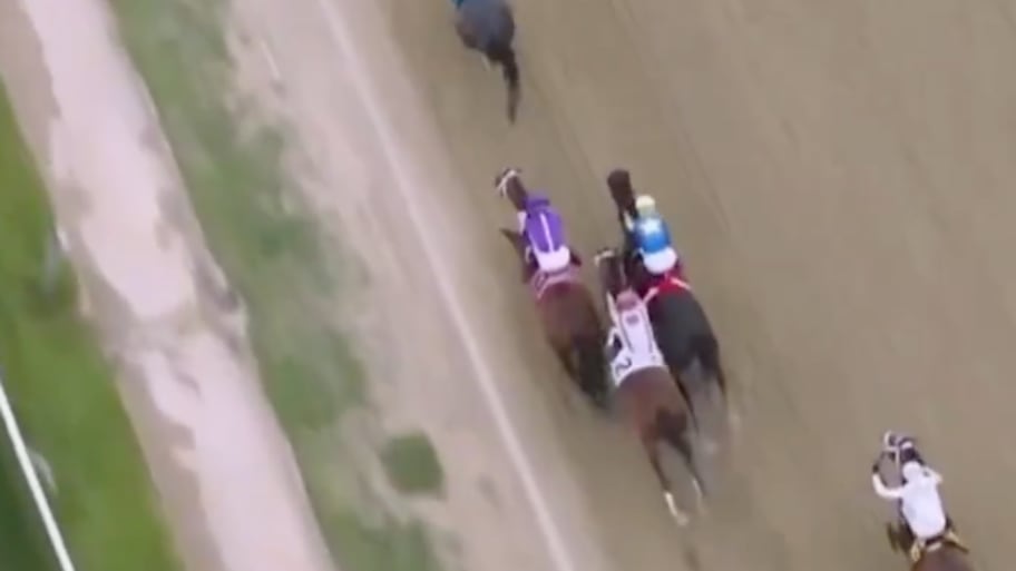 Aerial View of Journalism's Preakness Stakes Comeback Shows Incredible ...