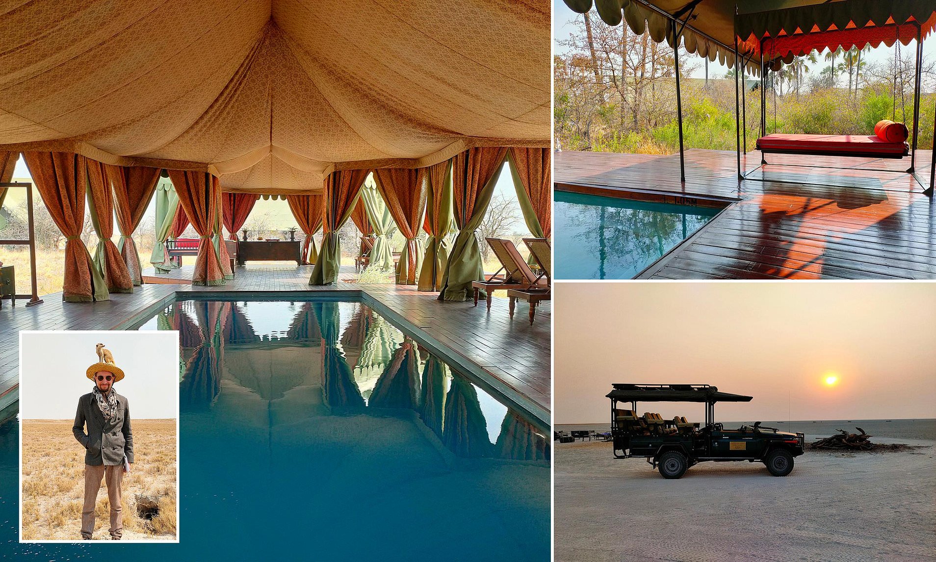 How the other half 'safari': I visited a royal-approved camp hidden in ...