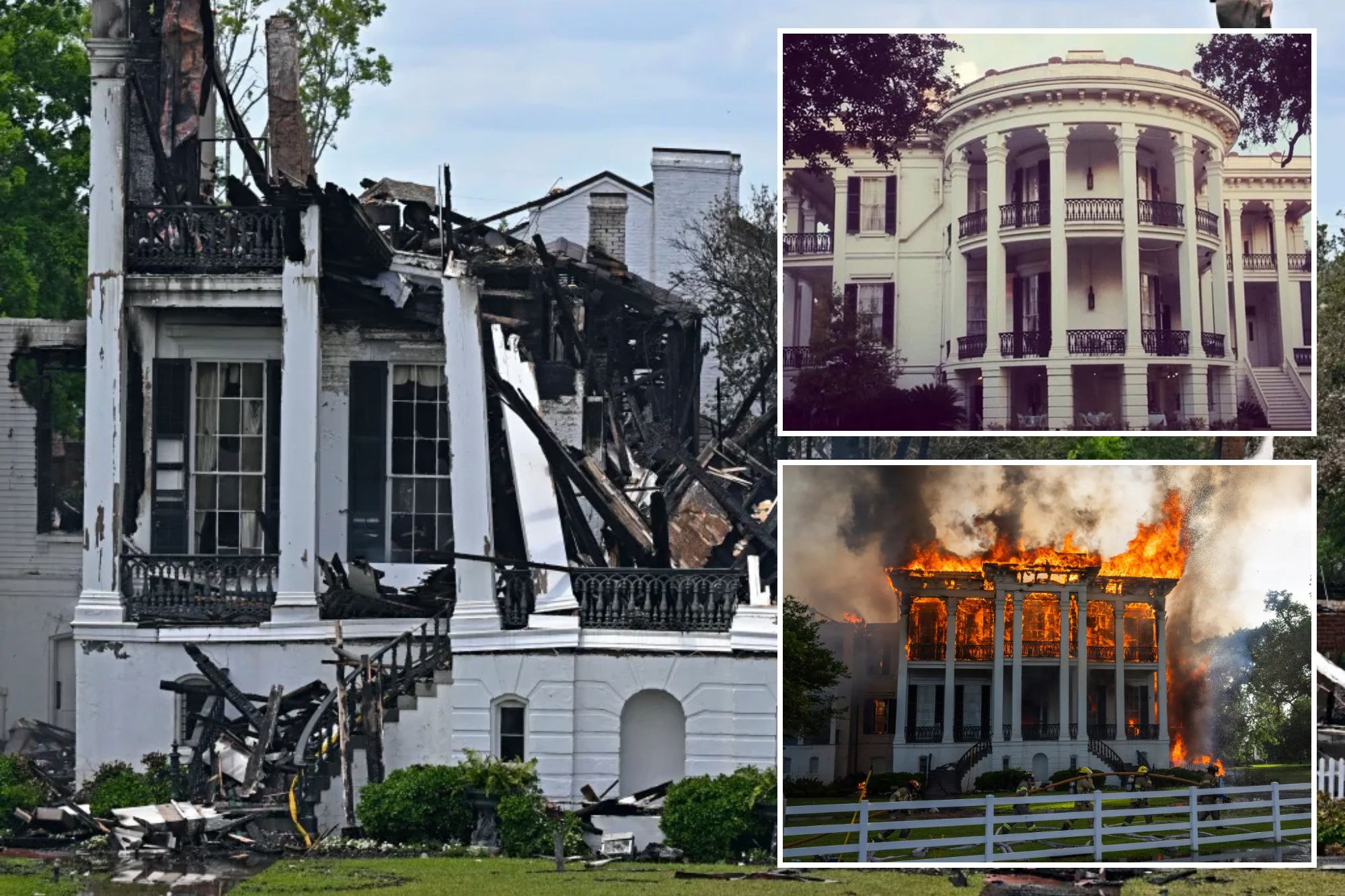 Owner of largest antebellum mansion in the South hopes to rebuild after ...