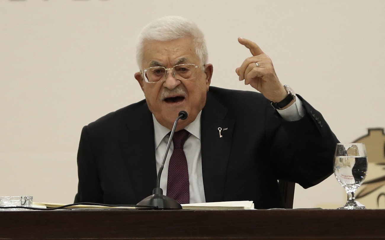 Palestinian Authority President Issues Warning to Hamas