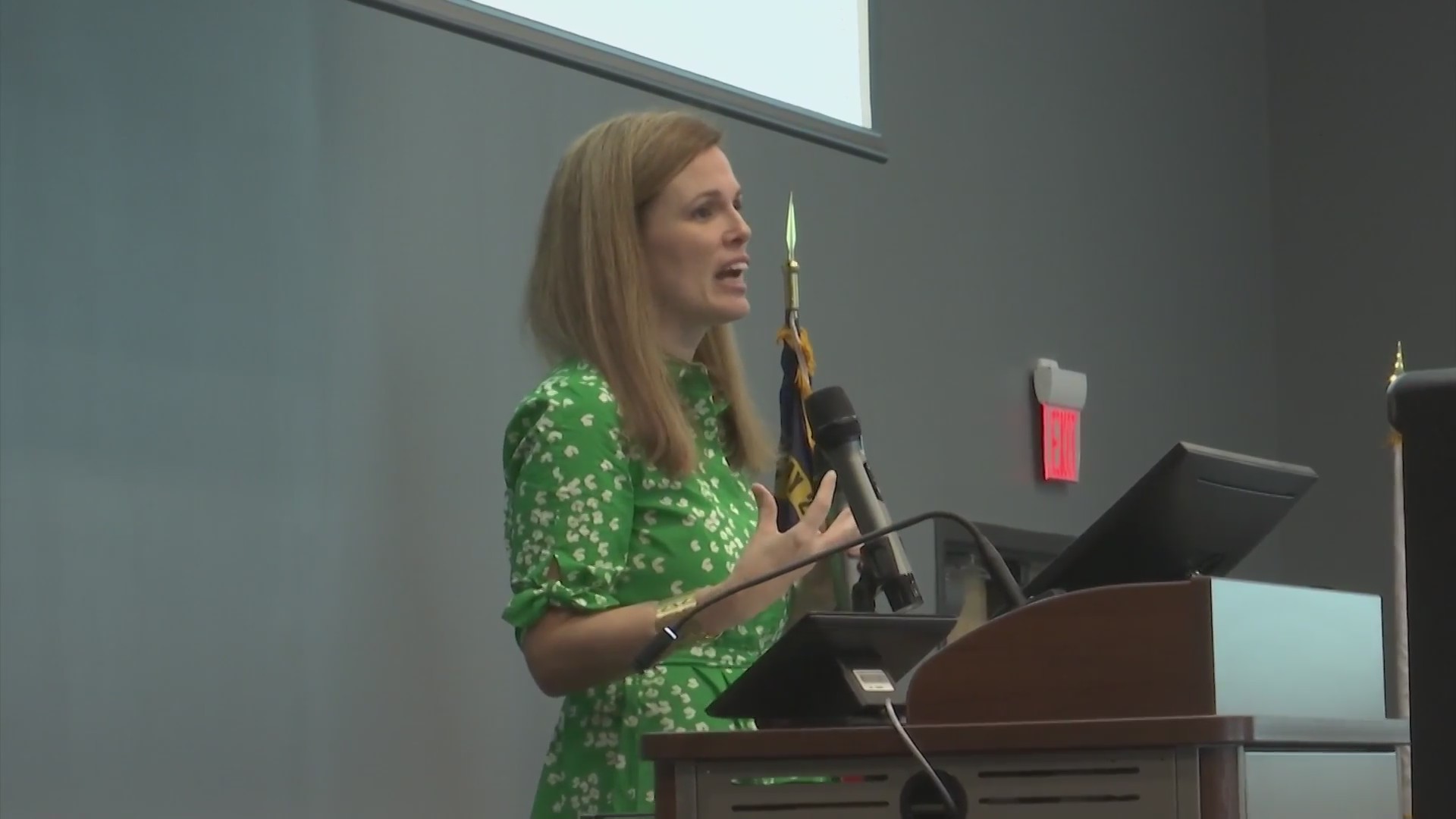 Justice Allison Riggs speaks at NC Democratic Party convention in Pitt ...