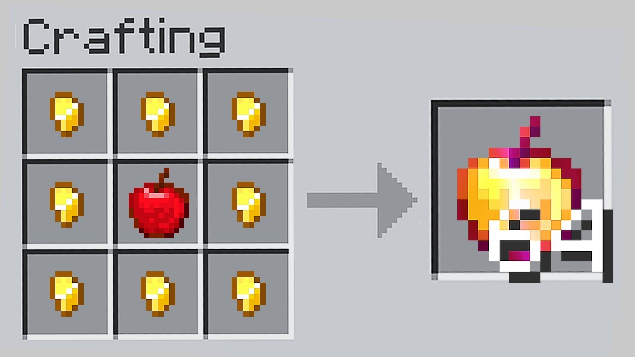 Minecraft, but Crafting Is Extremely OP