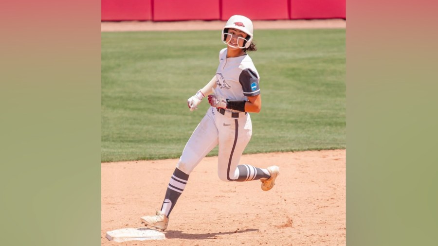 Rijo’s perfect day at the plate helps Arkansas to historic NCAA ...