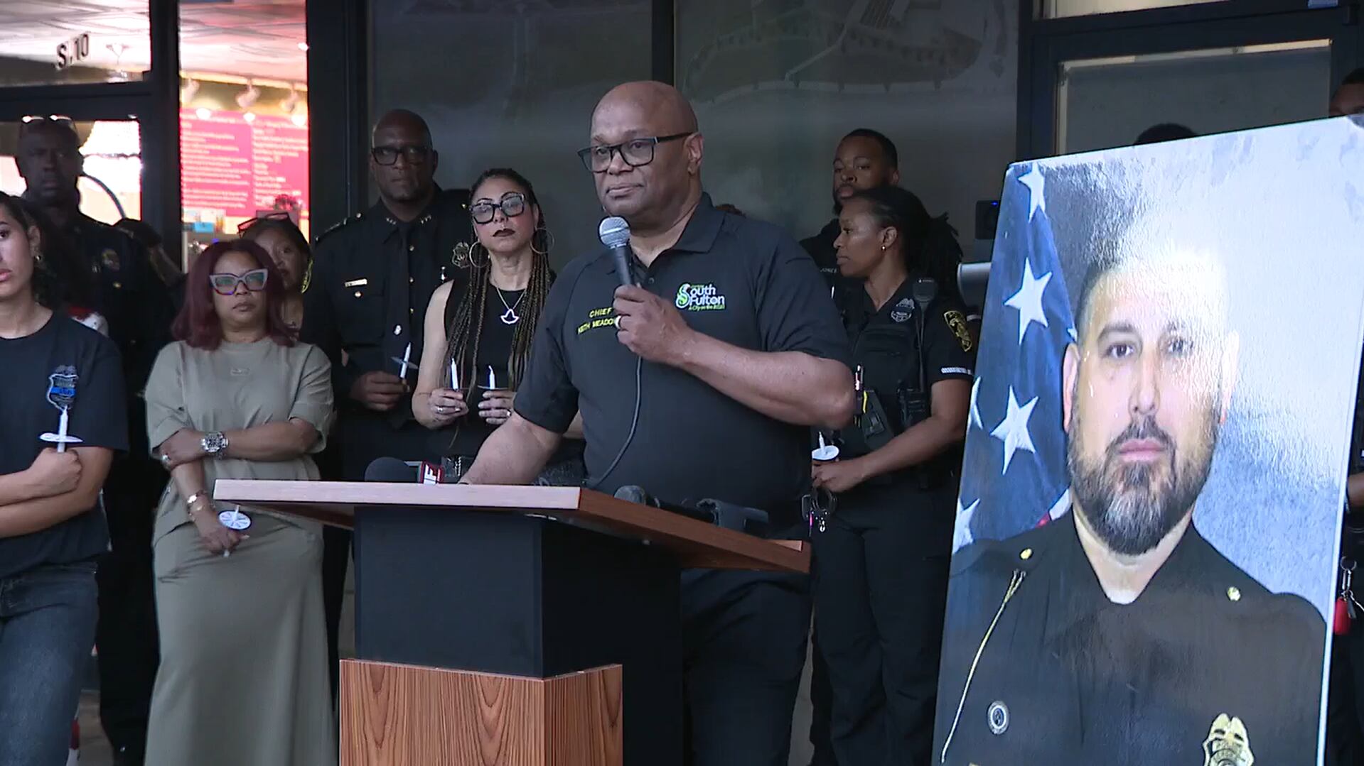 Community honors fallen South Fulton police captain during National ...
