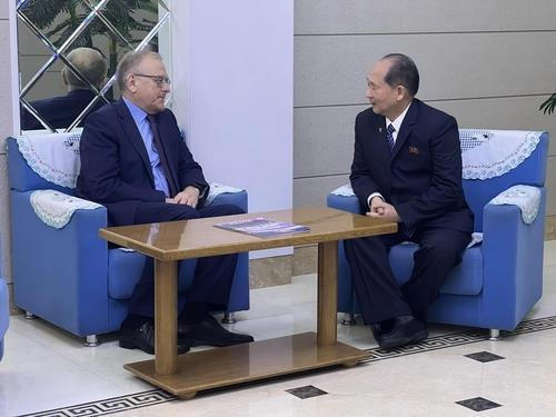 North Korea's health minister leaves for WHO assembly in Switzerland