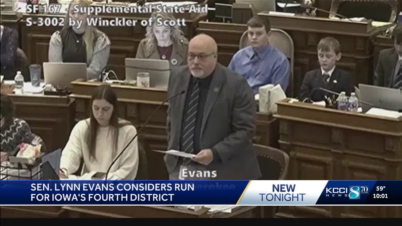 Sen. Lynn Evans Considers Run for Iowa's Fourth Congressional District