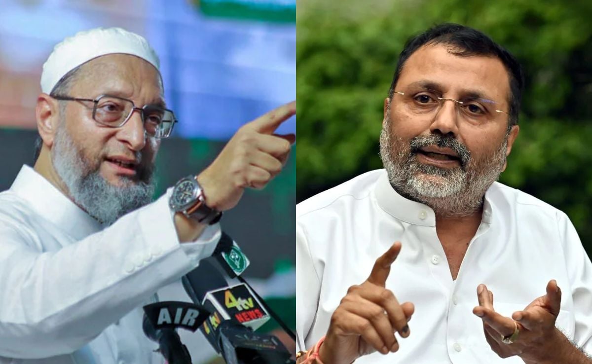 How BJP's Nishikant Dubey Reacted To Teaming Up With Asaduddin Owaisi