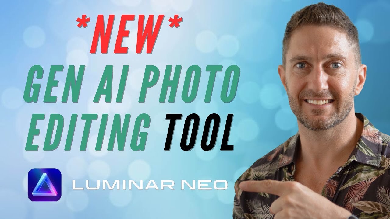 NEW Luminar Neo Generative AI Photo Editing Tools Tutorial | Gen Swap ...