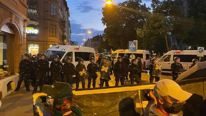 Polizei setzte lange auf Dialog – und zog dann doch noch härtere Saiten ...