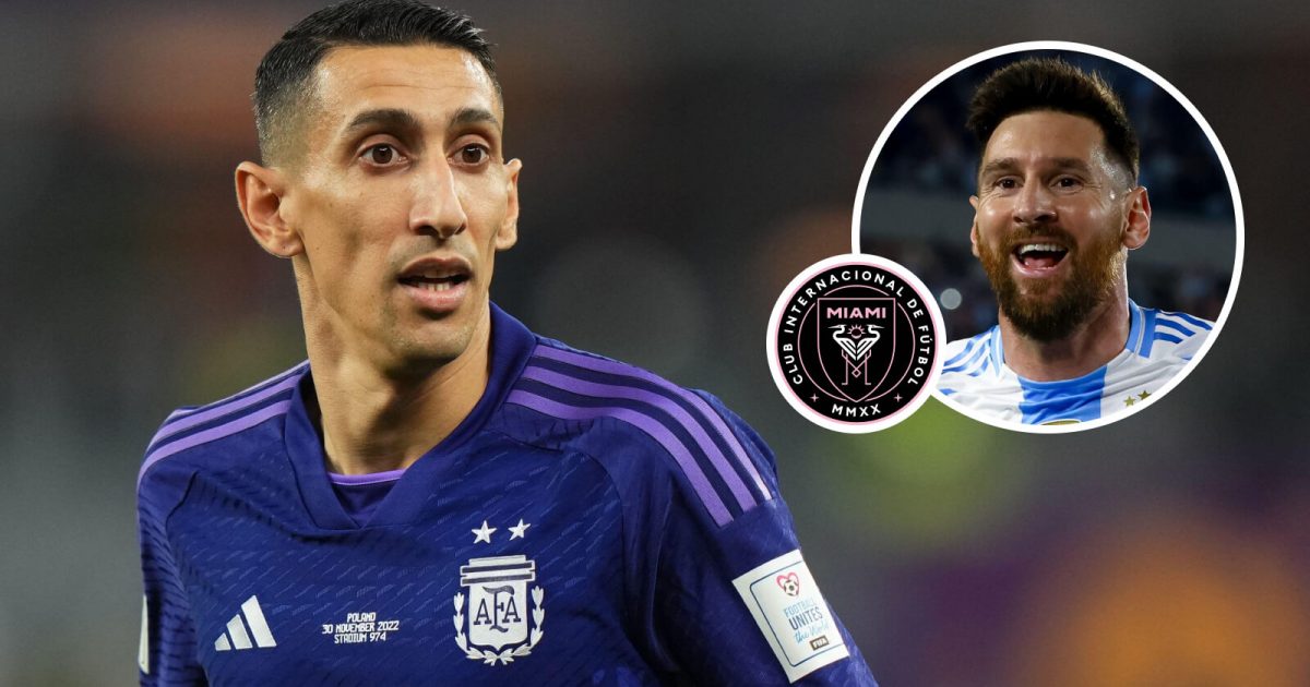 Inter Miami plotting sublime Angel Di Maria, Lionel Messi link-up as ...