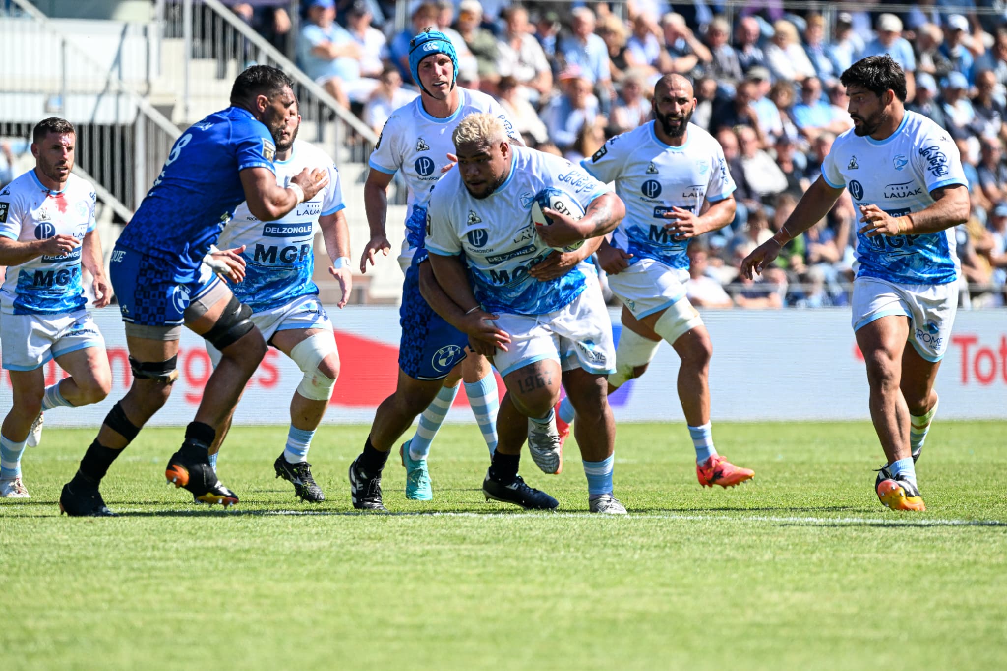 Top 14/Bayonne : plus de peur que de mal pour Tatafu et Lopez, sortis ...
