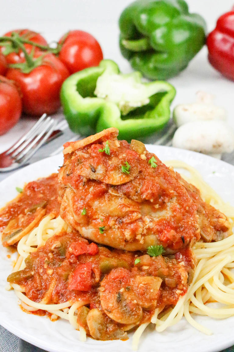 Simple Dutch Oven Chicken Cacciatore Recipe