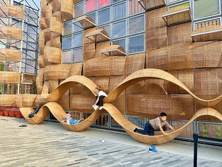 Carlo Calma weaves an architectural feat in Osaka