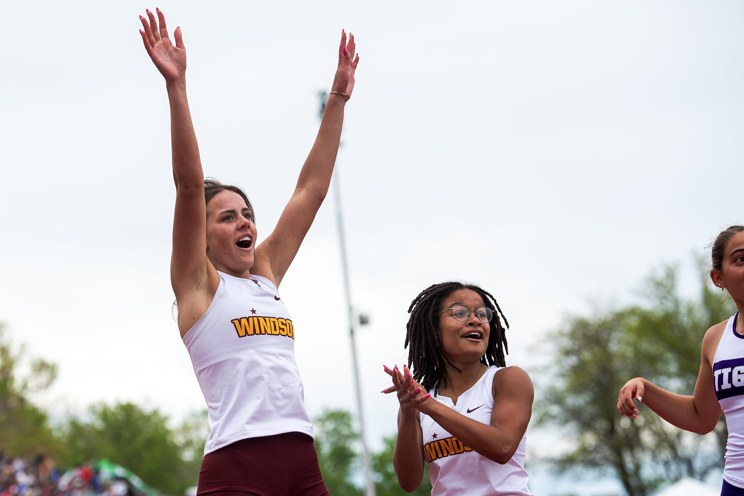 Double the gold: Windsor sprinter stands tall in Colorado 4A state ...