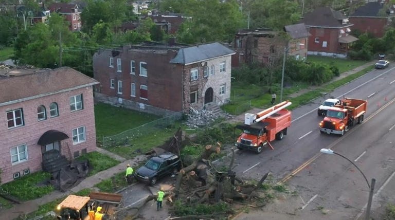One Day Later: Shocking new photos reveal widespread tornado damage in ...