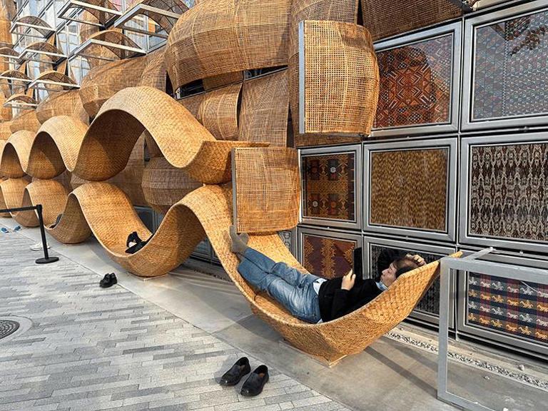 Carlo Calma weaves an architectural feat in Osaka