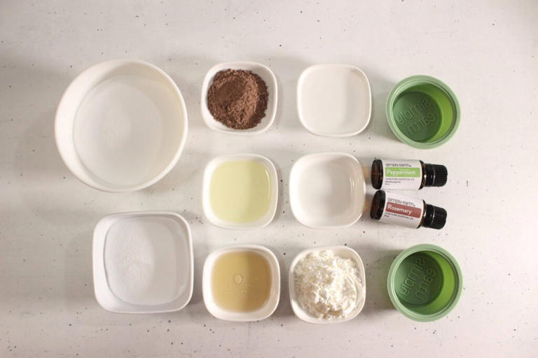 DIY Rose Clay Shampoo Bar