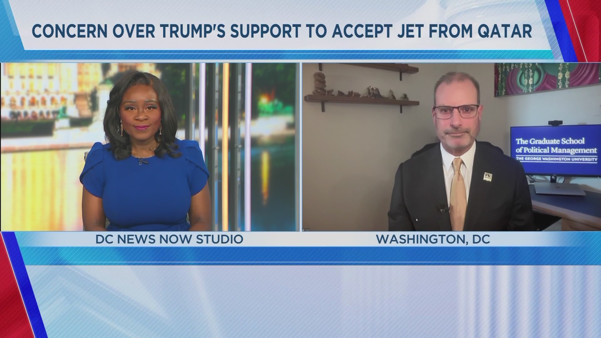 Concern over Trump's support to accept Qatar Jet