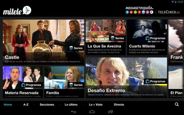 App Mitele: la mejor forma de ver Telecinco online y Cuatro en ...