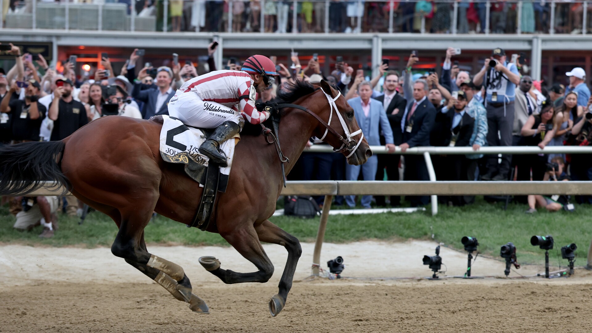 Journalism mounts incredible comeback to win 150th Preakness Stakes