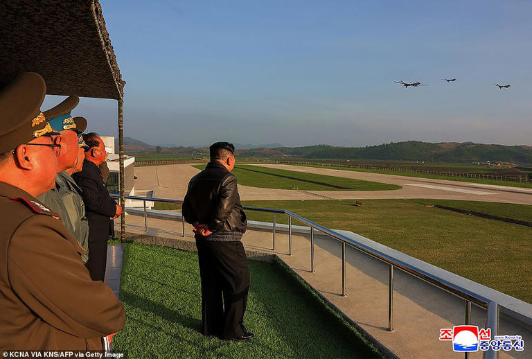 Kim Jong Un does Top Gun: North Korean leader puts pilots through their ...