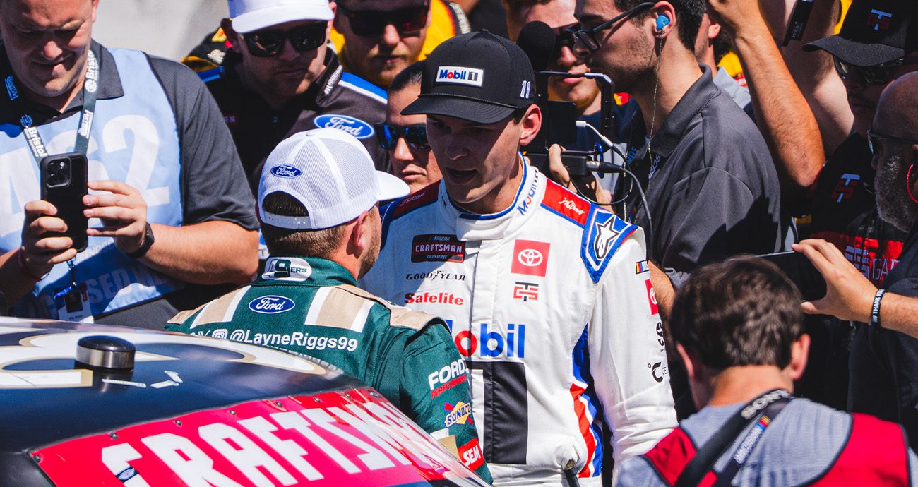 Corey Heim knocks Layne Riggs for 'scum racing' after last-lap clash at ...