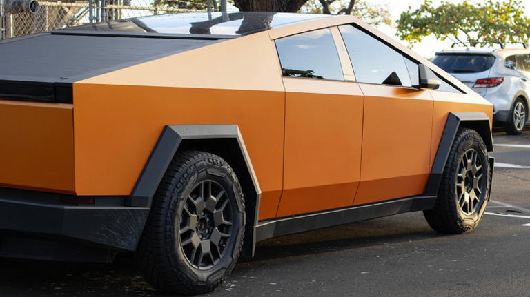 Here's How Much Tesla Cybertruck Tires Cost To Replace