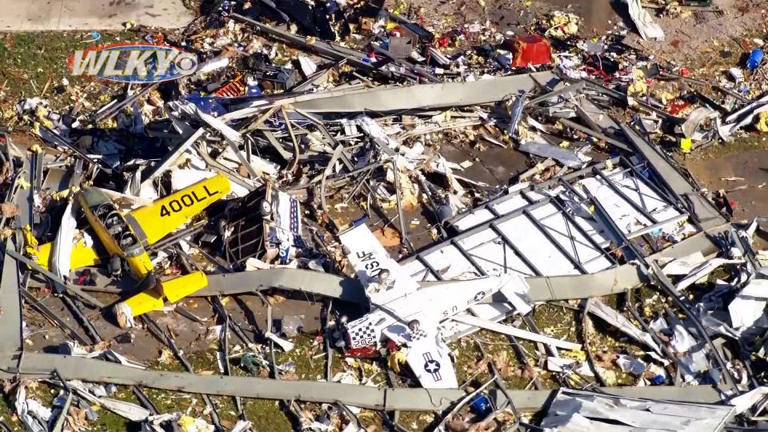 Tornado-spawning storms leave 25 dead in 2 states and swaths of ...